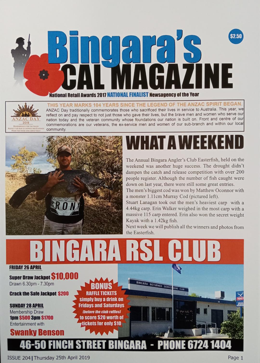 The Local Issue 204 - Bingara Historic Newspaper | Rodney's Relics