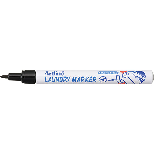 Artline Laundry Marker 0.7mm Black | Permanent Fabric Marker | Rodney's ...