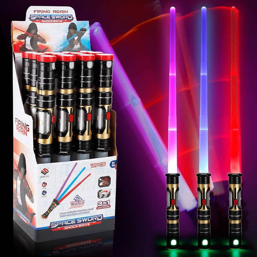 Planet Fighters Laser Sword - Colour Changing Light Saber – Rodney's Relics