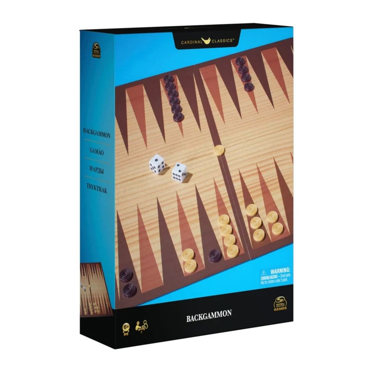 Backgammon Board Game - Classic Strategy Fun | Rodney's Relics