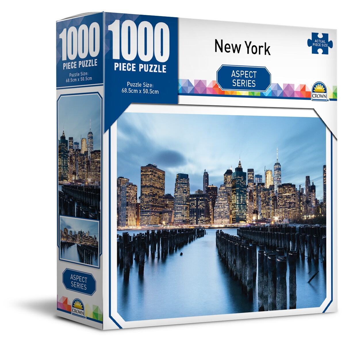 New York 1000 Piece Jigsaw Puzzle 68.5x50.5cm | NYC Cityscape – Rodney ...