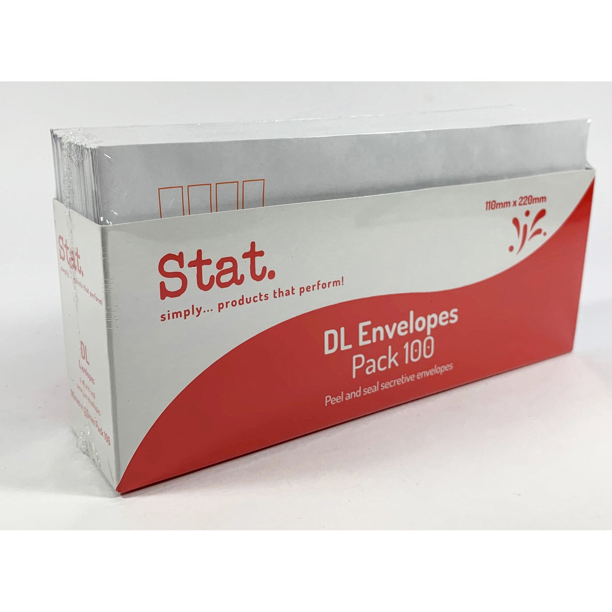 DL Window Face Envelopes Peel & Seal Pack 100 | Business Mail – Rodney ...