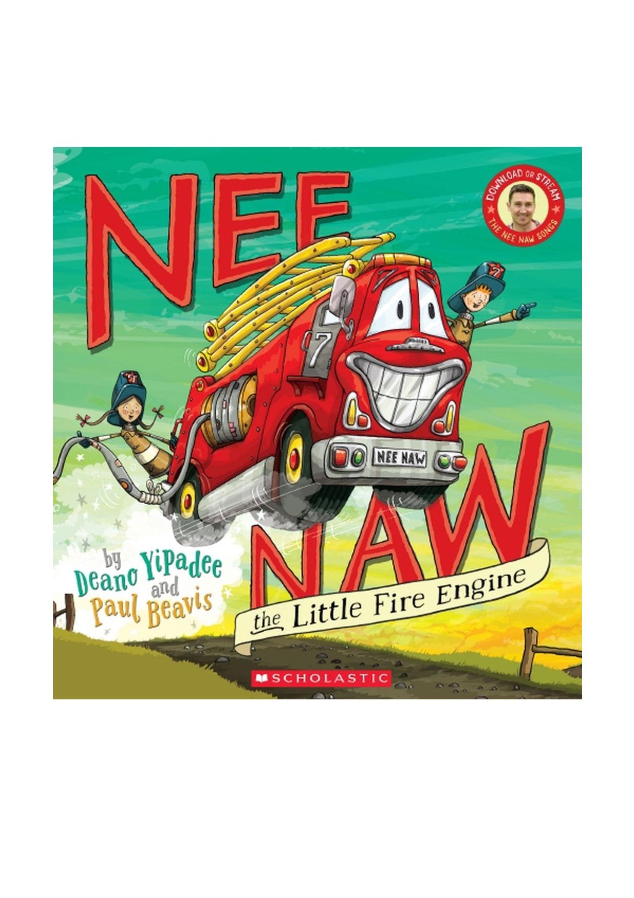 Nee Naw the Little Fire Engine - Scholastic Board Book | Rodney's Relics
